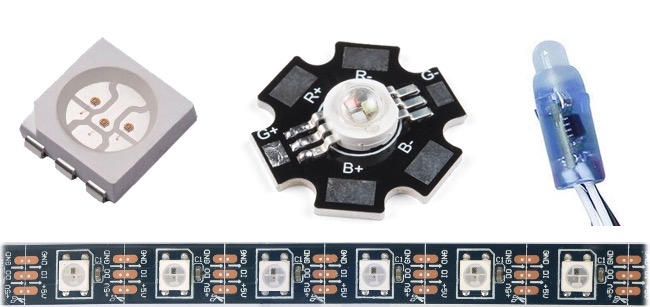 LEDs for Light Art – Part 1: LED Types – Electric Fire Design